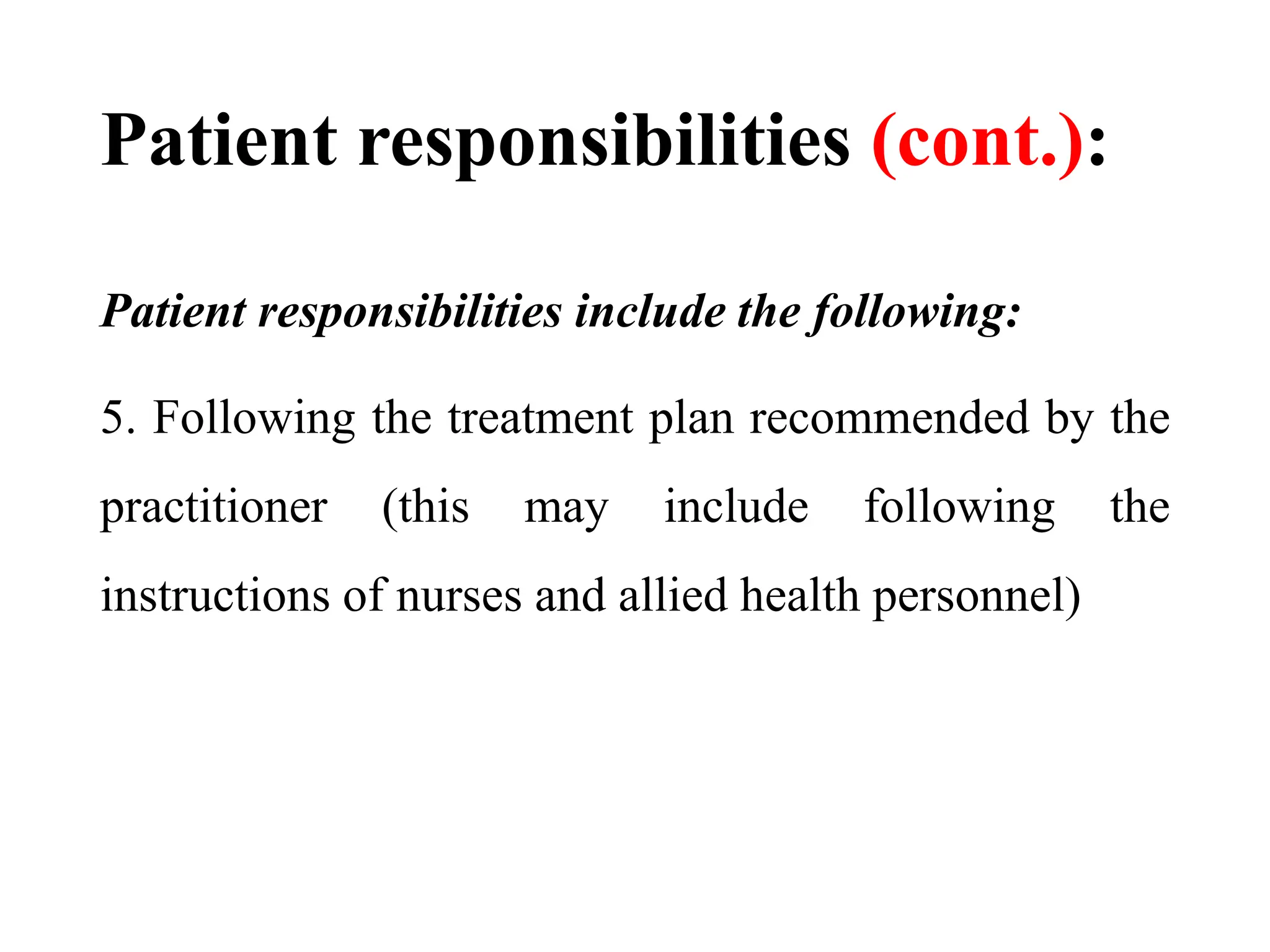 Patient rights and responsibilities (Healthcare) | PDF