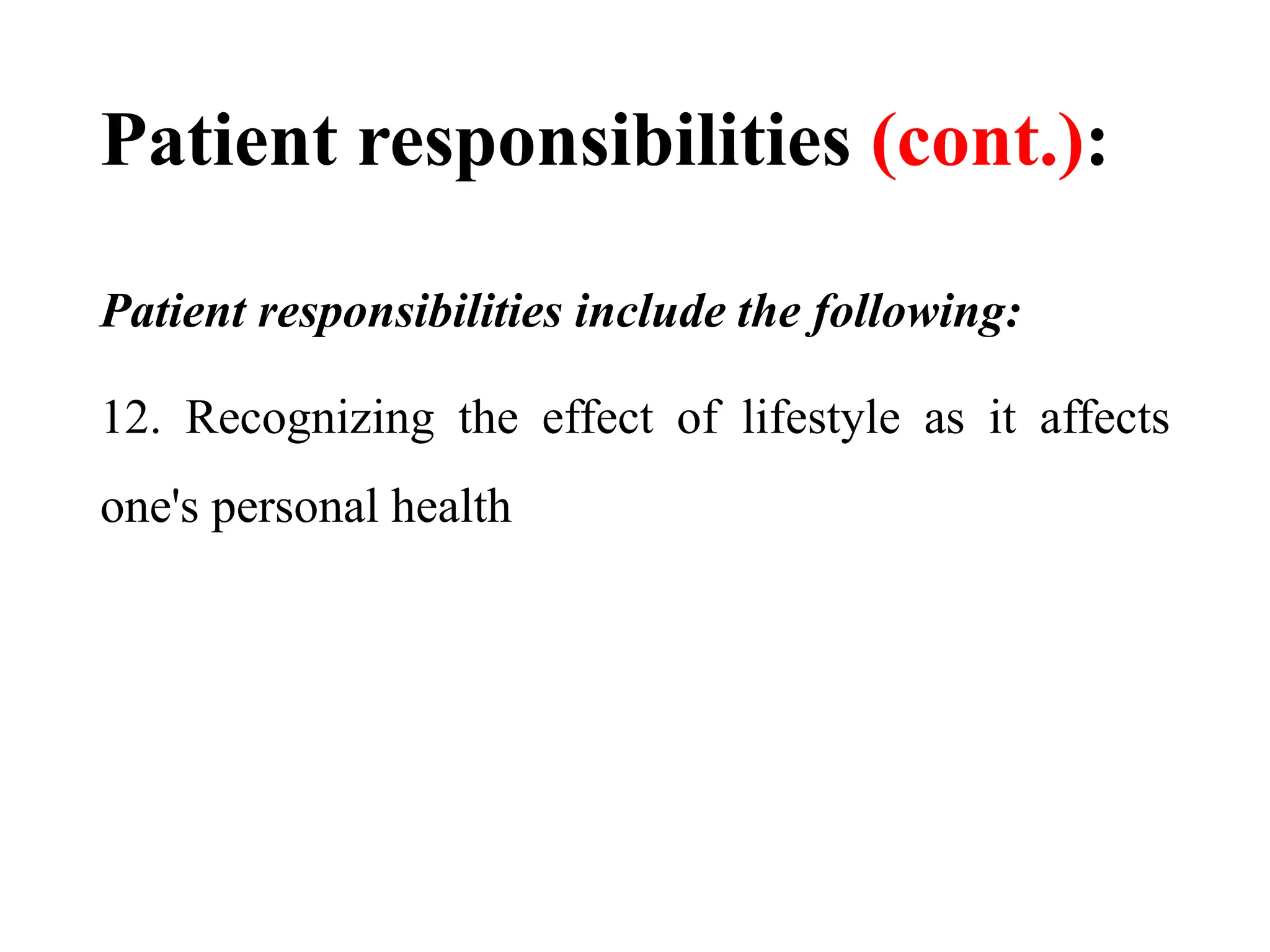 Patient rights and responsibilities (Healthcare) | PDF