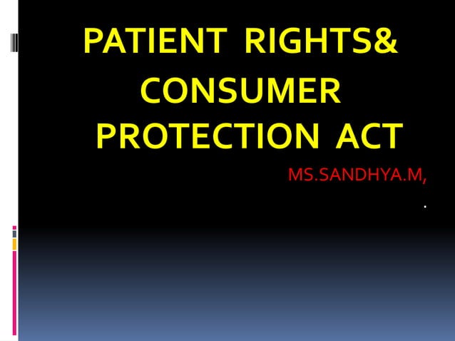 Patient rights ppt | PDF