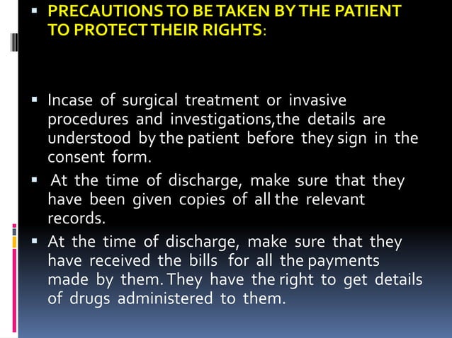 Patient rights ppt | PDF