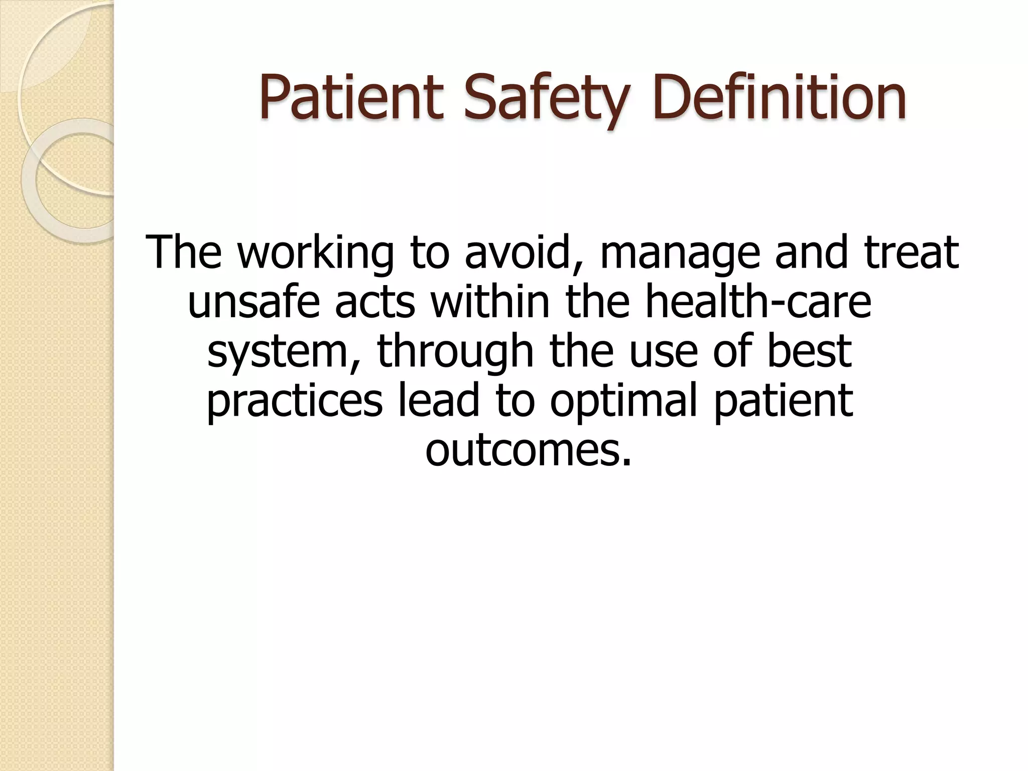Patient safety | PPTX