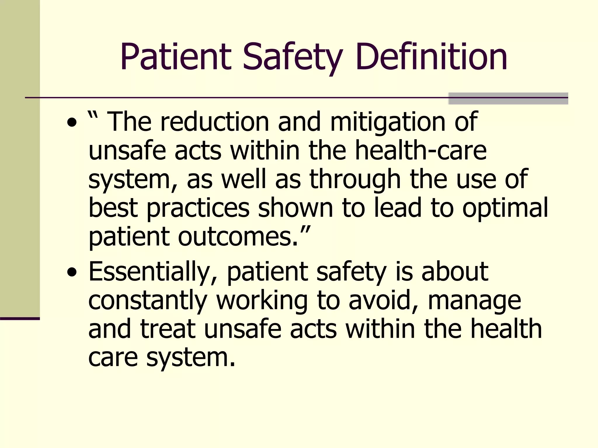 Patient safety | PPTX