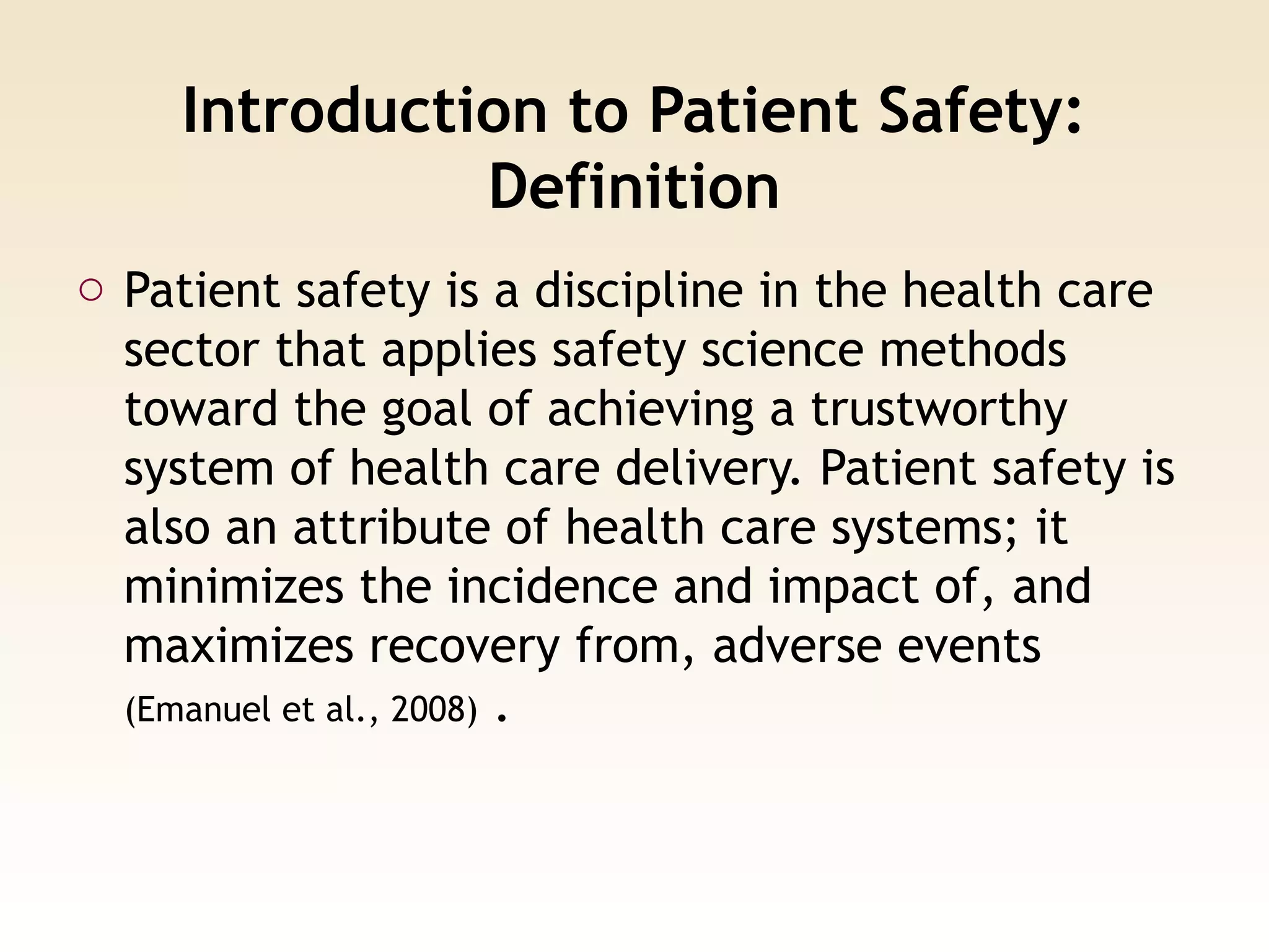 Patient safety | PPT
