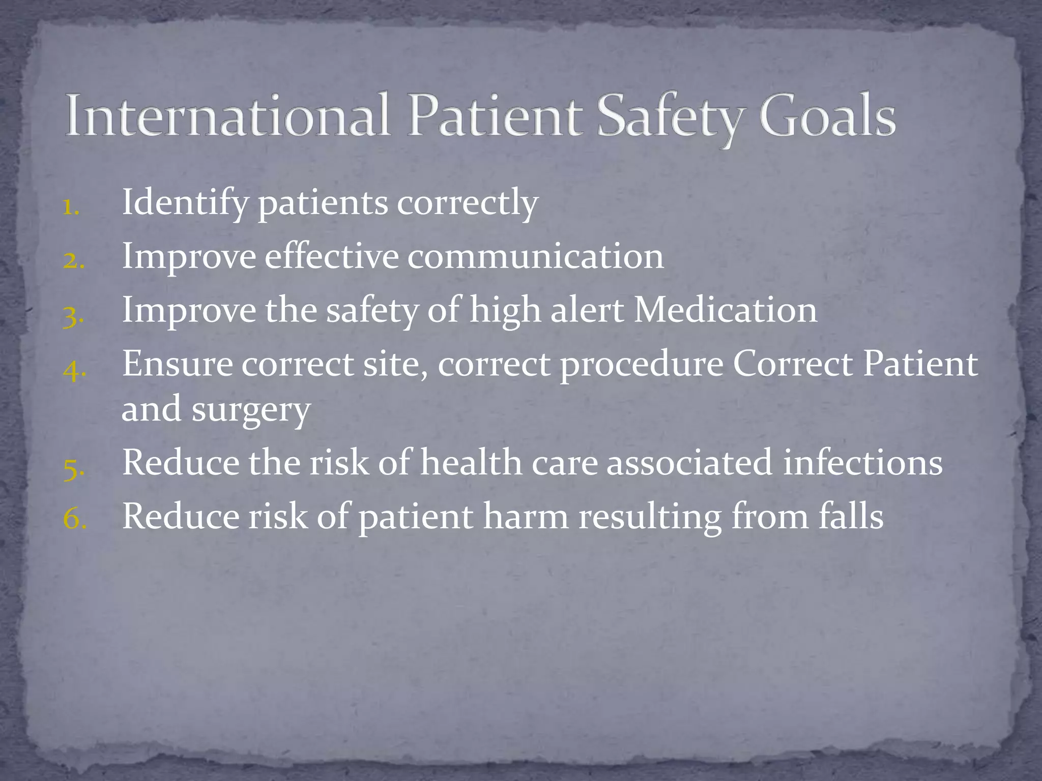 Patient safety | PPTX