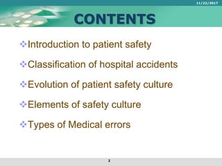 Patient safety in Healthcare; Developing Patient Safety Culture by ...