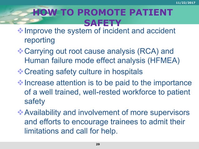 Patient safety in Healthcare; Developing Patient Safety Culture by ...