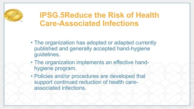 Patient Safety and IPSG | PPTX | Surgery | Medical Health