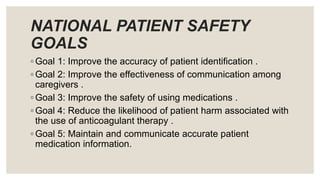 Patient safety | PPTX
