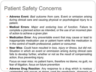 Patient safety | PPTX