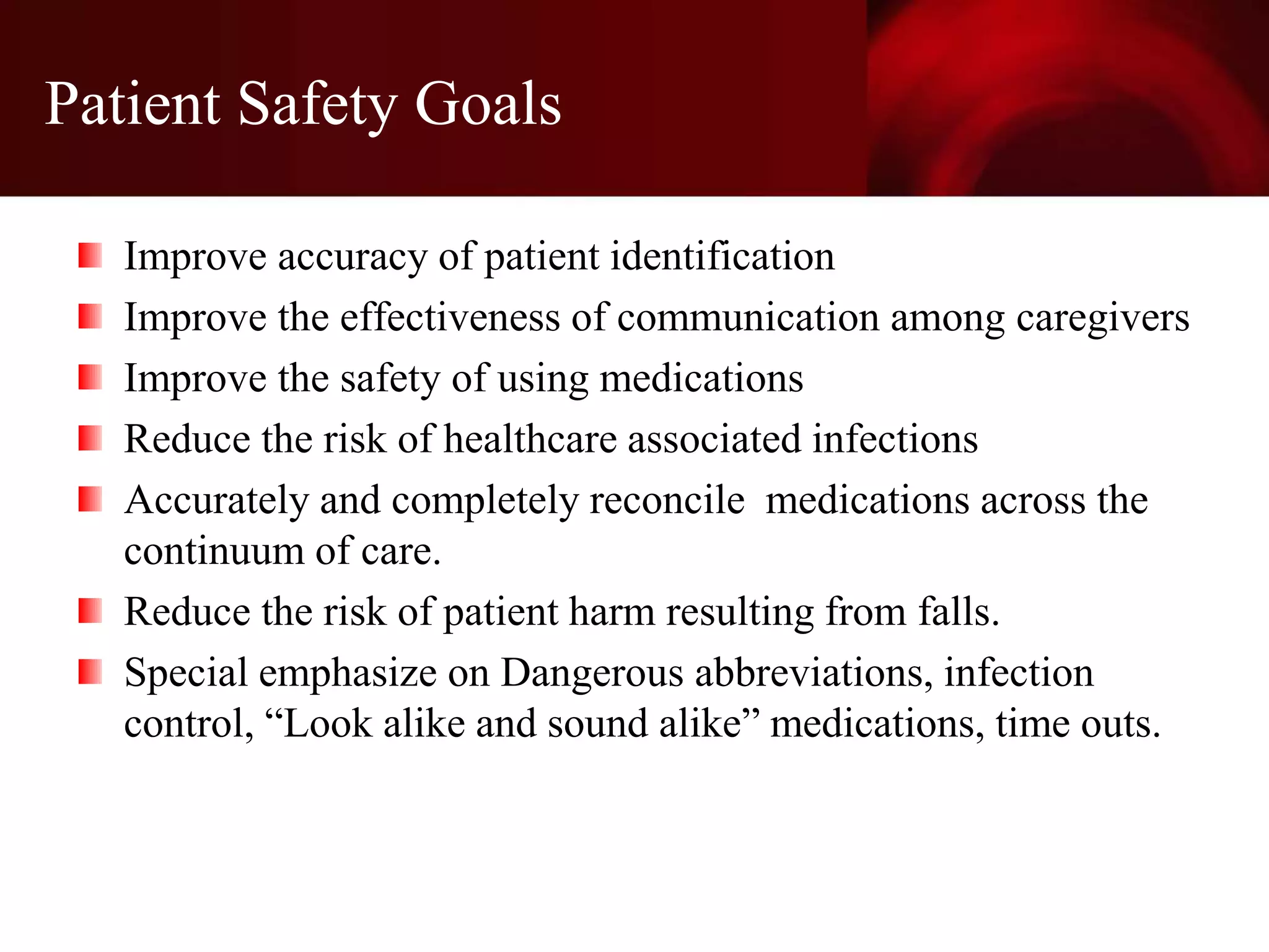 Patient Safety Presentation | PPTX