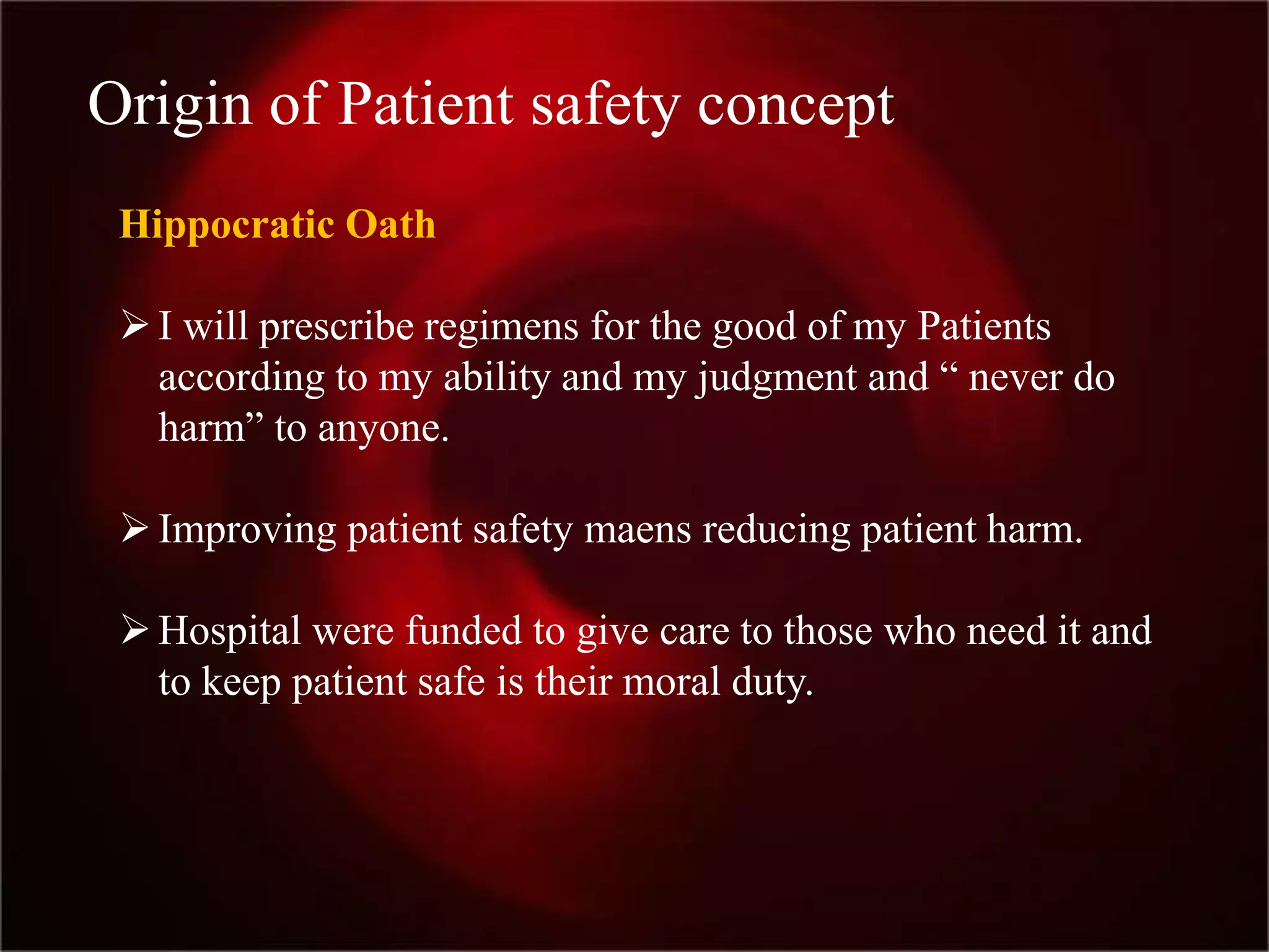 Patient Safety Presentation | PPTX