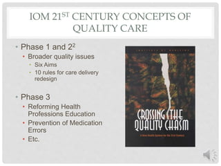 Patient safety and quality care | PPTX