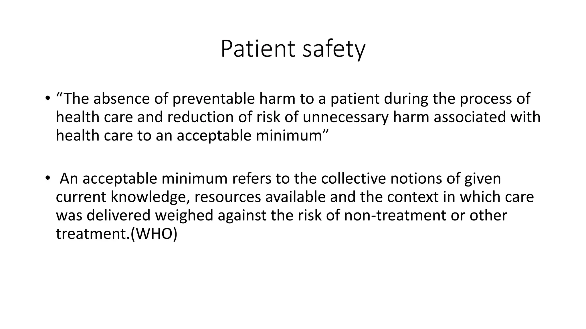 Patient safety | PPTX