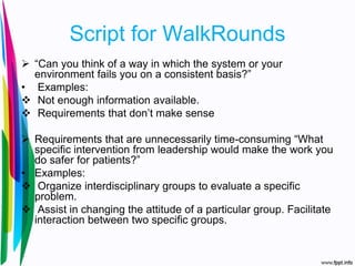 Patient safety culture | PPTX