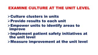 Patient safety culture | PDF