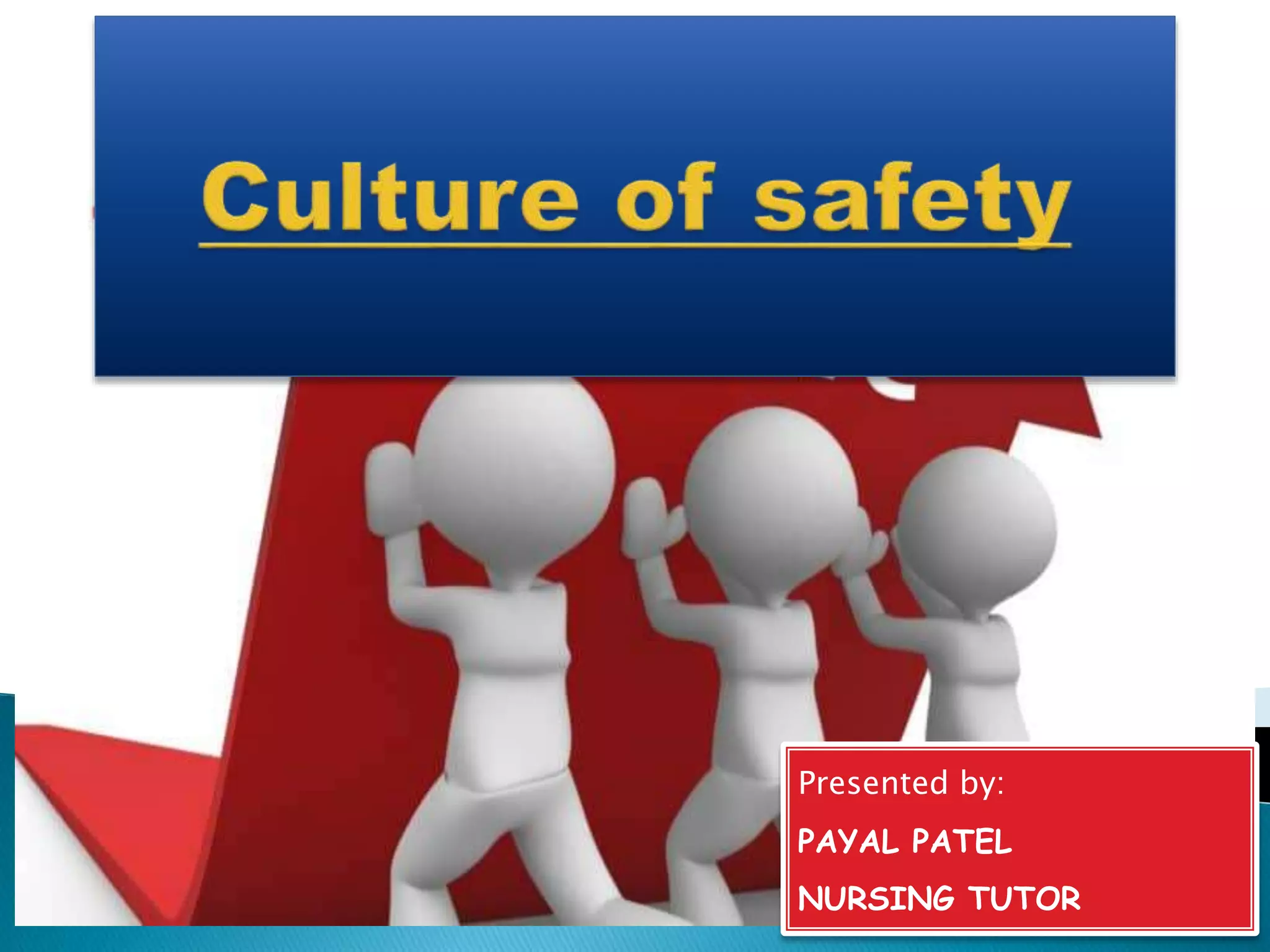 Patient safety culture | PPTX