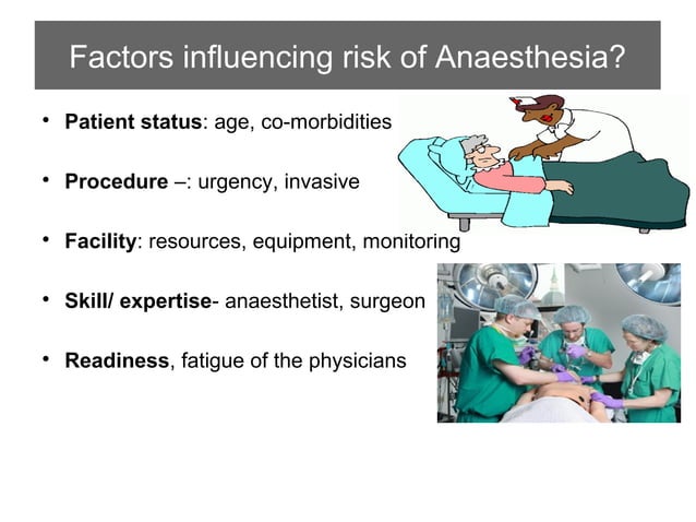 Patient safety During Anesthesia | PPT | Lung and Respiratory Health ...