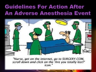 Patient safety in anesthesia | PDF