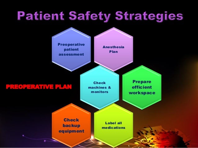 Patient safety in anesthesia