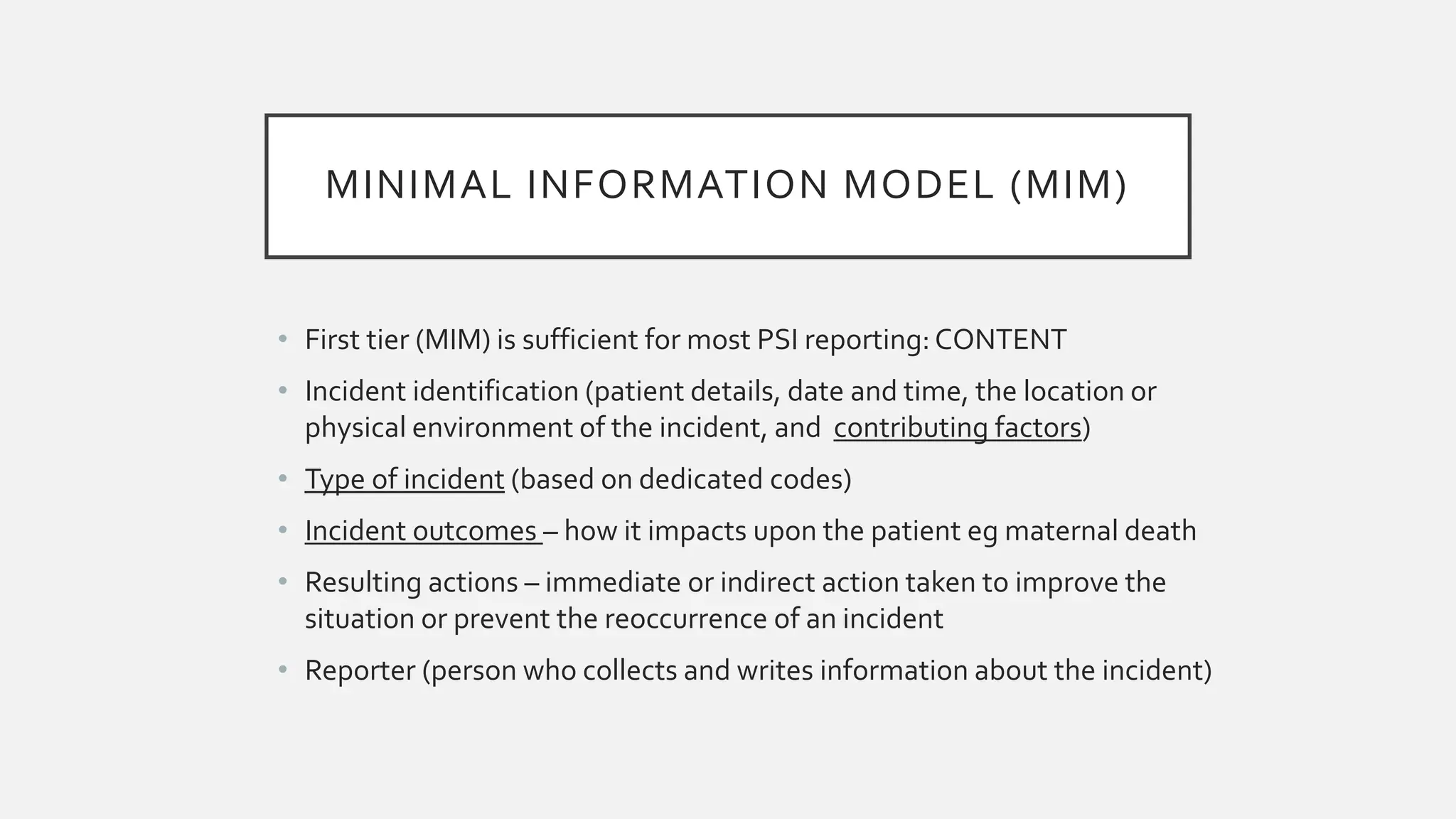 Patient Safety Incidents & Reporting by Dr. KD Dele | PPTX