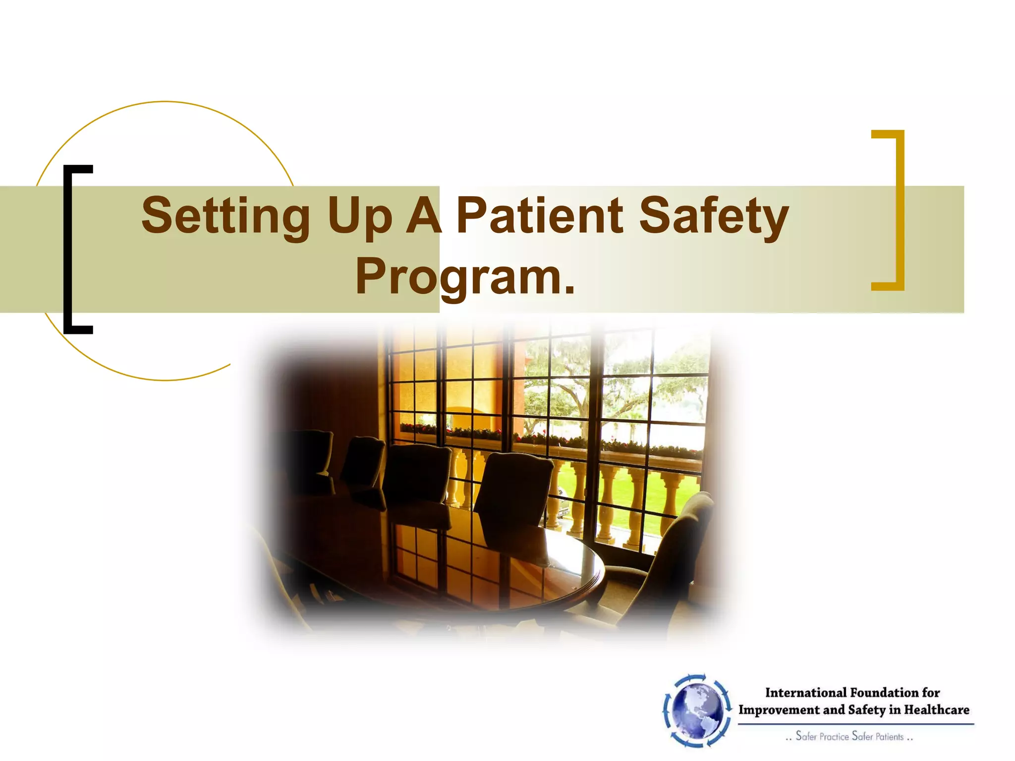 Patient Safety Program | PPT