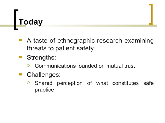 Patient Safety Program | PPT