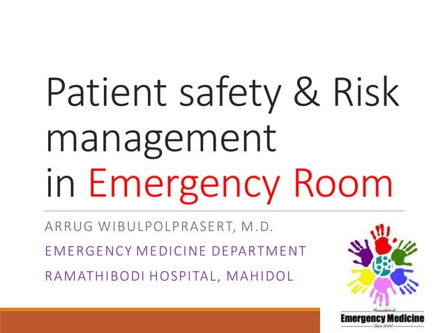 ACTEP2014: Patient safety & risk management | PDF