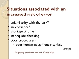 Patient Safety principles in healthcare | PPTX