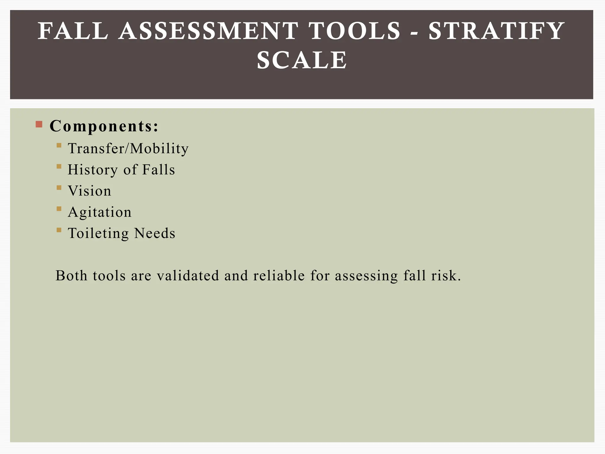 PATIENT SAFETY goal 6 fall prevention SLIDES (1).pptx | First Aid ...