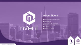Nvent Enabling The Data Driven Enterprise | PPT