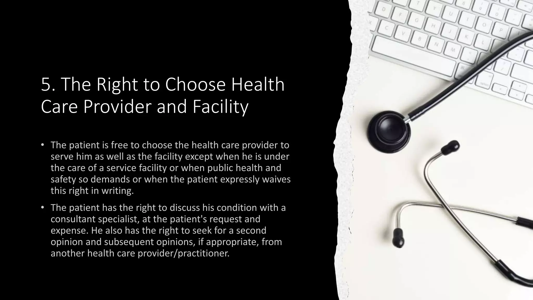 PATIENTS BILL OF RIGHTS | PPTX
