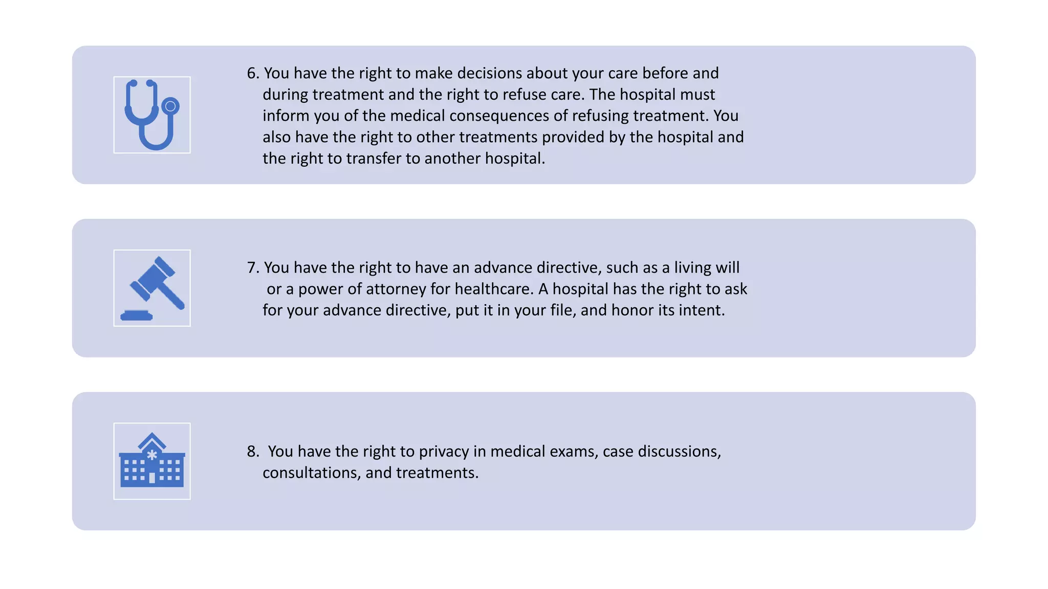 PATIENTS BILL OF RIGHTS | PPTX