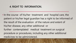 PATIENT’S BILL OF RIGHTS Philippine setting.pptx