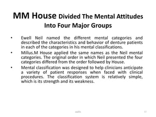 Patient's mental classification CD patient.ppt