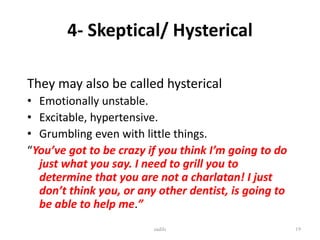 Patient's mental classification CD patient.ppt