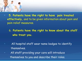 Patient’s right | PPT