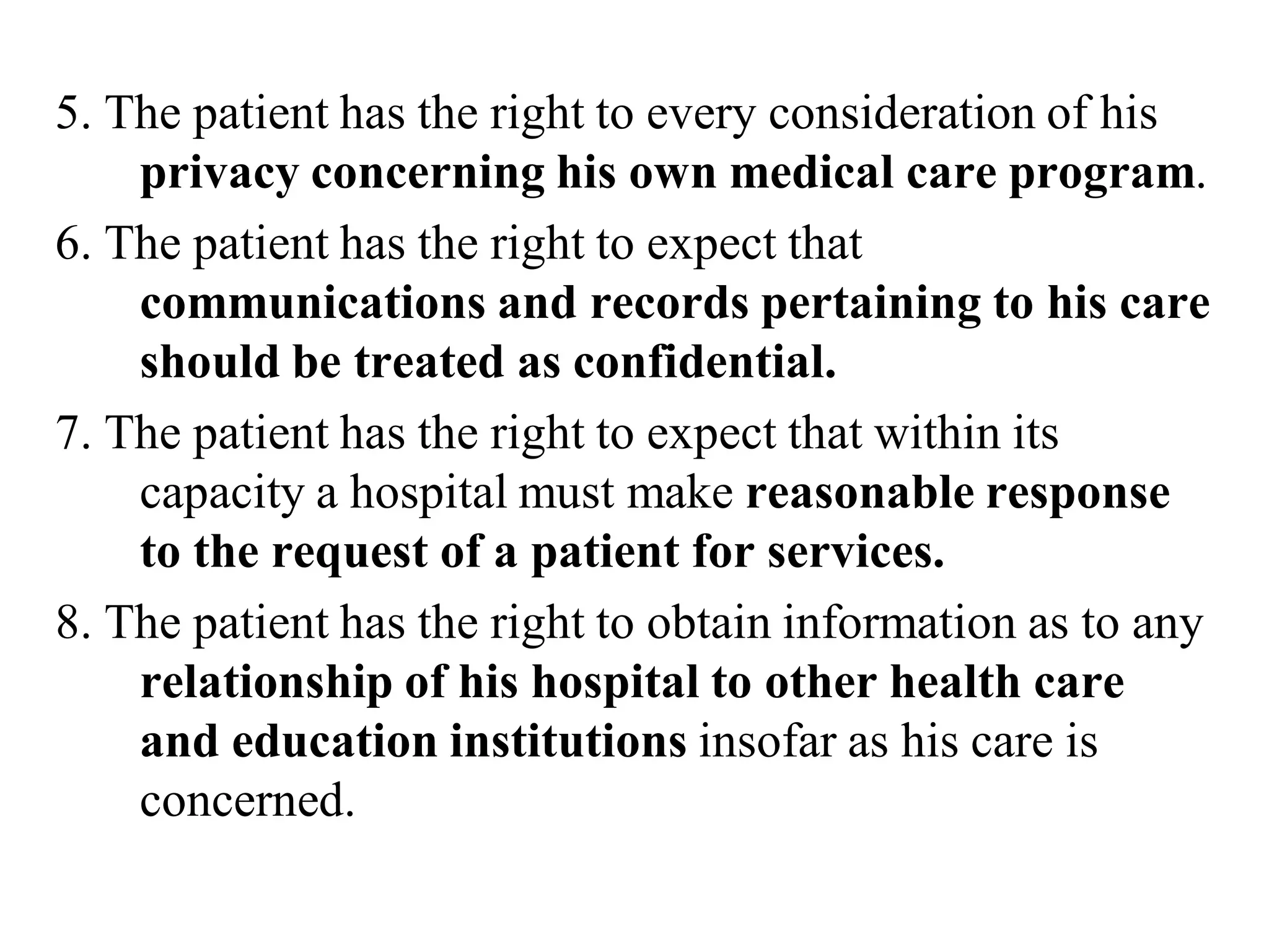 Patients rights | PDF