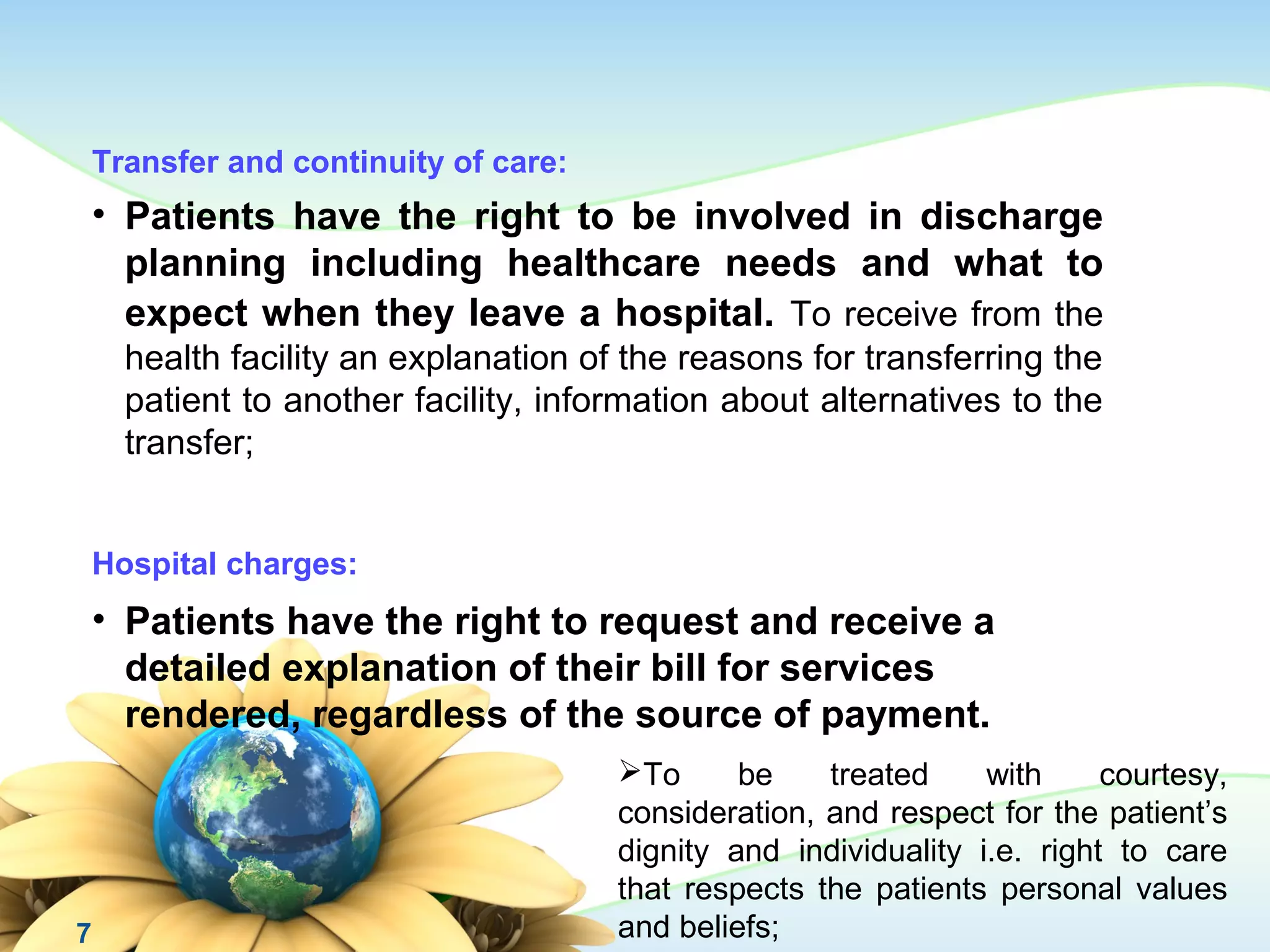 Patients rights and_responsibilities | PPT