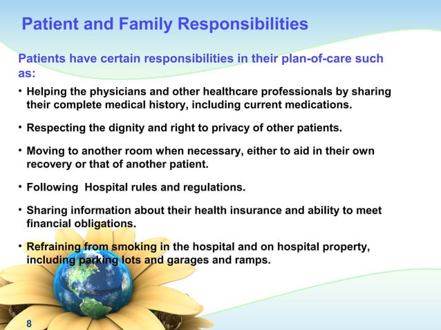 Patients rights and_responsibilities | PPT | Health Insurance | Insurance