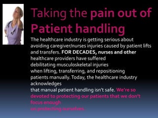 Patients safety transfers and lifting | PPTX
