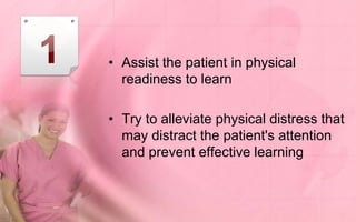 Patient teaching | PPTX