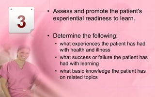 Patient teaching | PPTX