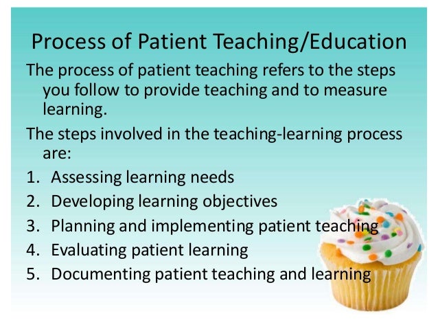 Patient teaching