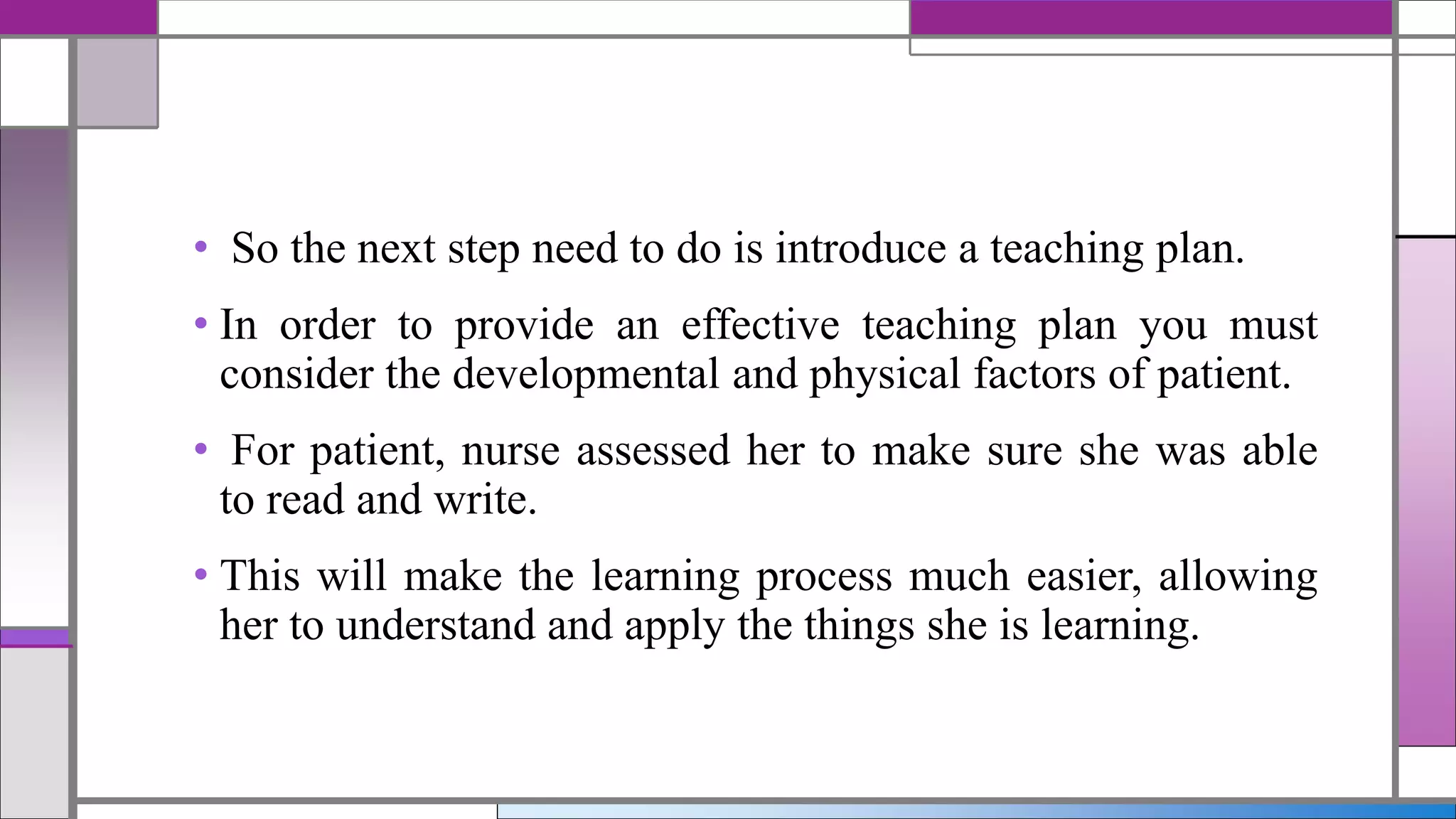 Patient teaching | PPTX