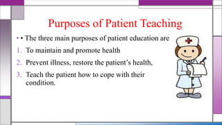 Patient teaching | PPTX