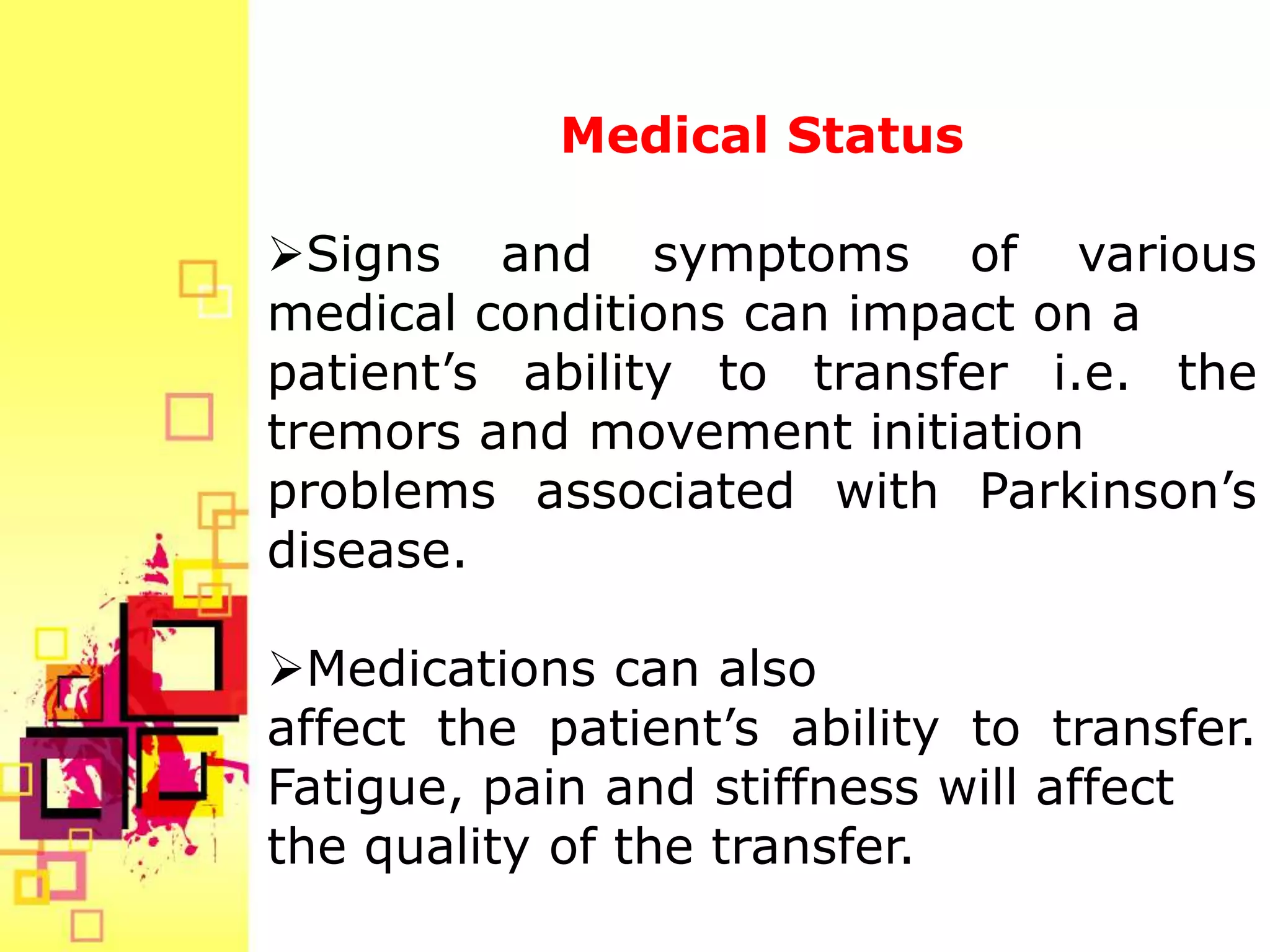 Patient transfer | PPTX