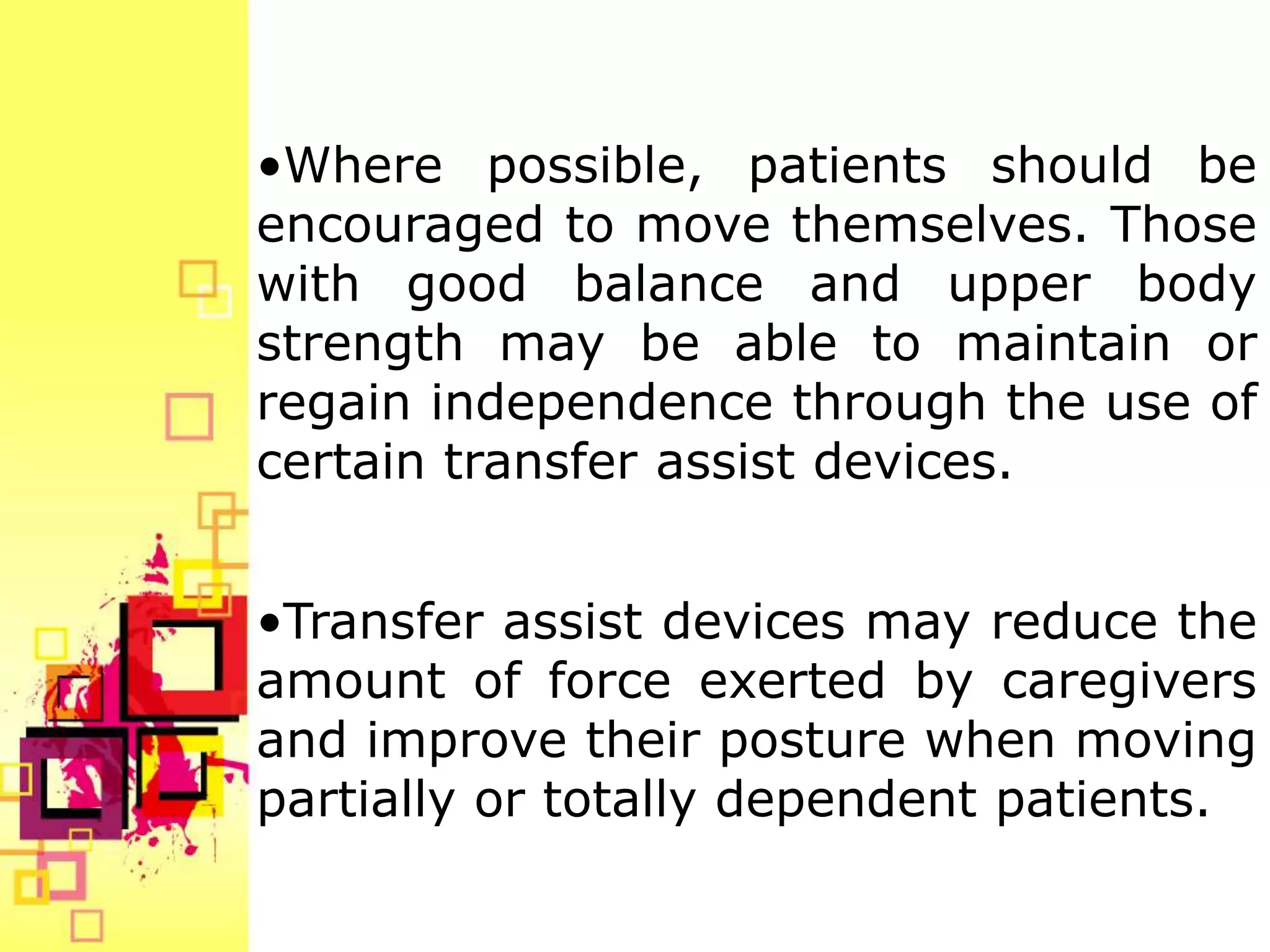 Patient transfer | PPTX
