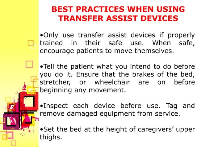 Patient transfer | PPTX | First Aid | Injuries