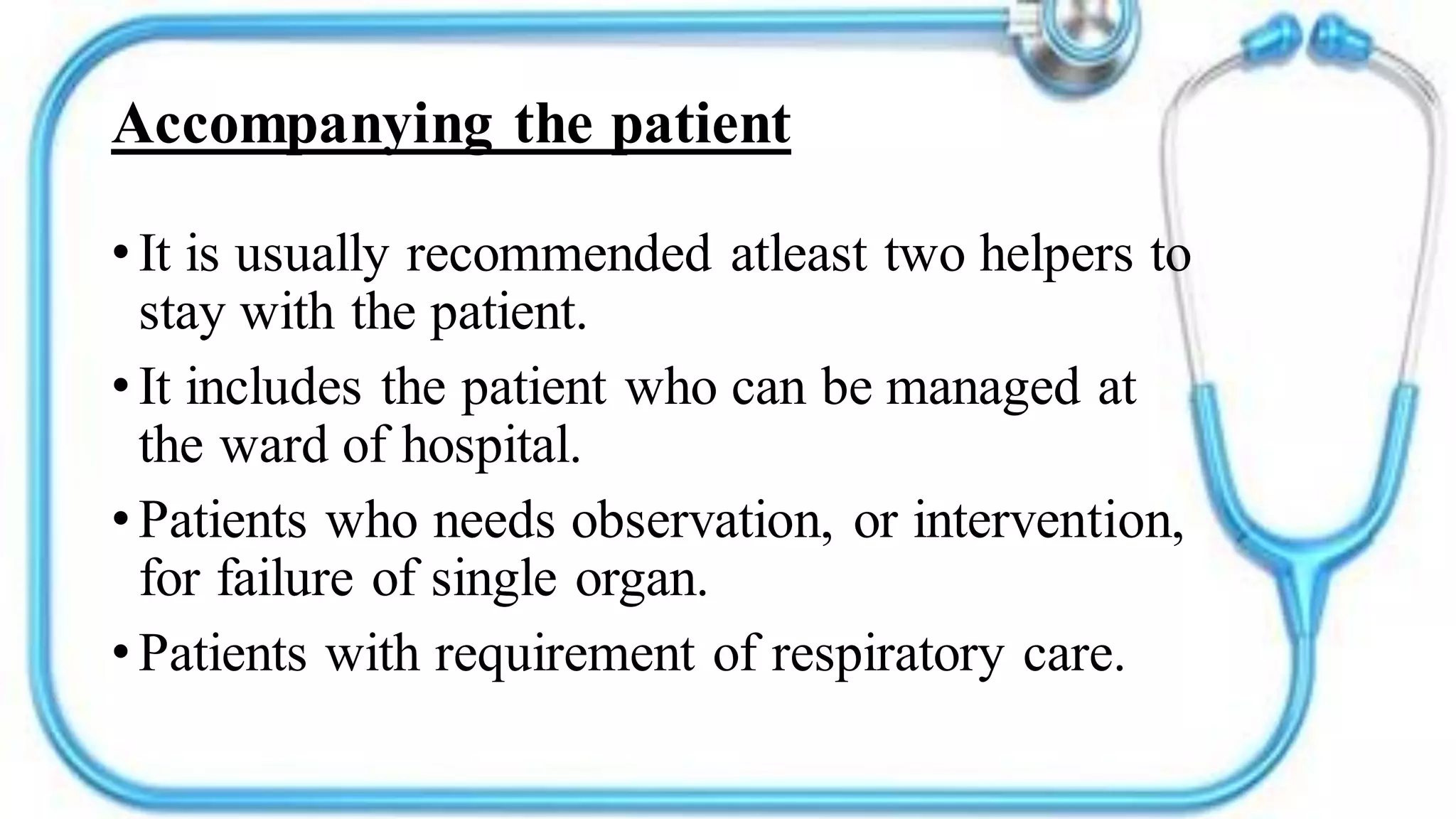Patient transfer presentation | PDF