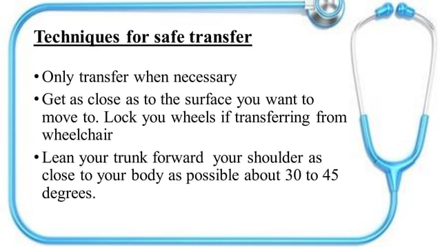 Patient transfer presentation | PDF | First Aid | Injuries